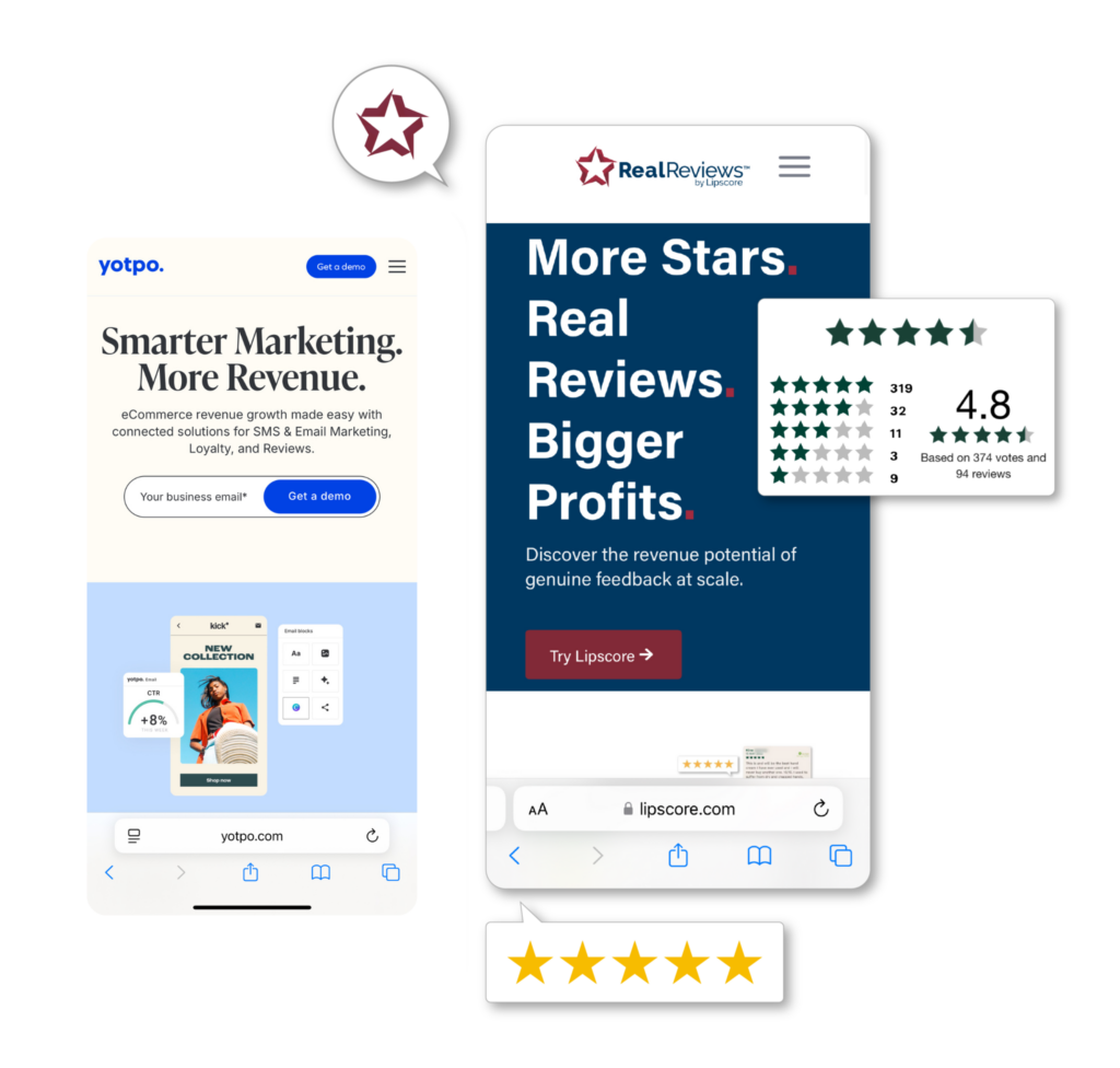 Lipscore vs. Yotpo | Which Review Platform is Right For You